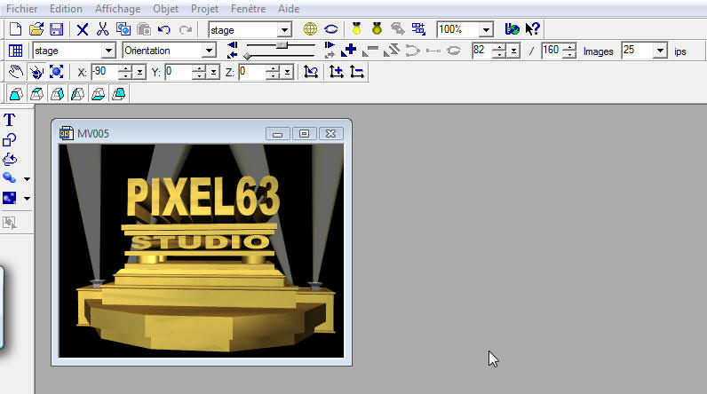 PIXEL63 Aide pour le montage vidéo - Intégrer un clip Ulead Cool 3D à ...
